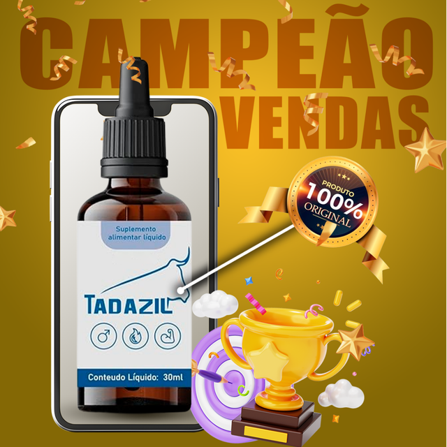 1 Frasco - Tadazil - 30ml Original - Tadala 100% Natural Maior ...