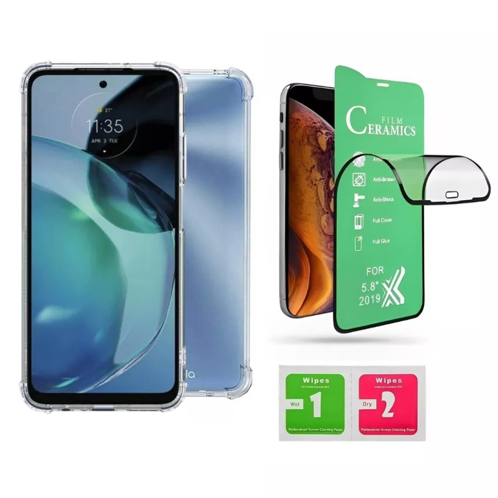 Capa Capinha Case + Película 3D para Samsung Galaxy M35 M356 Tela 6.6 ...