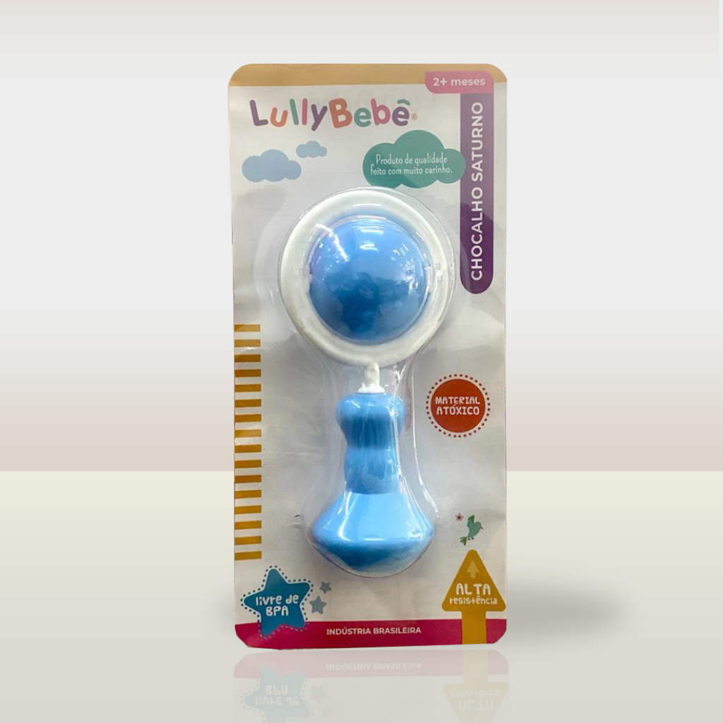 Chocalho Infantil interativo Saturno - Lully Bebe | Shopee Brasil
