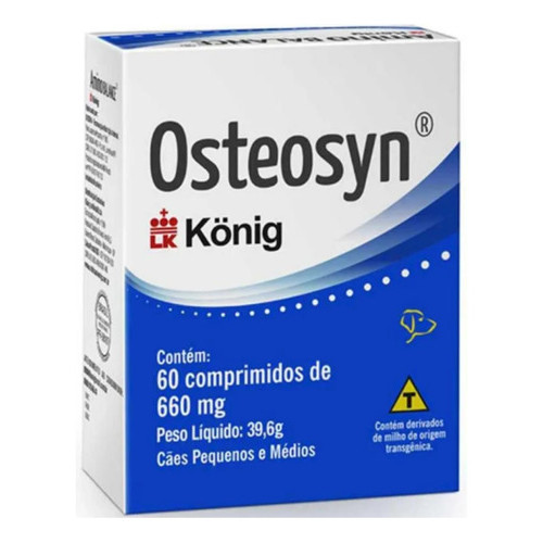 Osteosyn 660mg Caixa Com 60 Comprimidos | Shopee Brasil