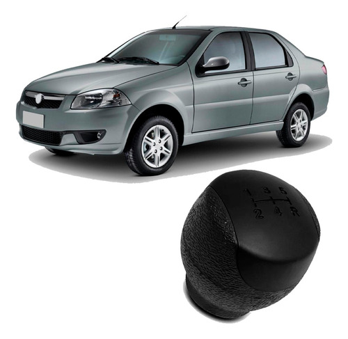 Bola De Cambio 5 Marchas Palio Siena 2005 A 2009 - Preto | Shopee Brasil