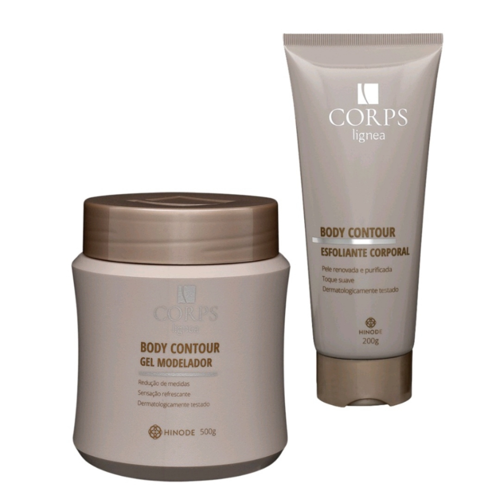 Kit Seca Barriga Gel Modelador Cryoactive Corps Lignea 500g + Creme ...