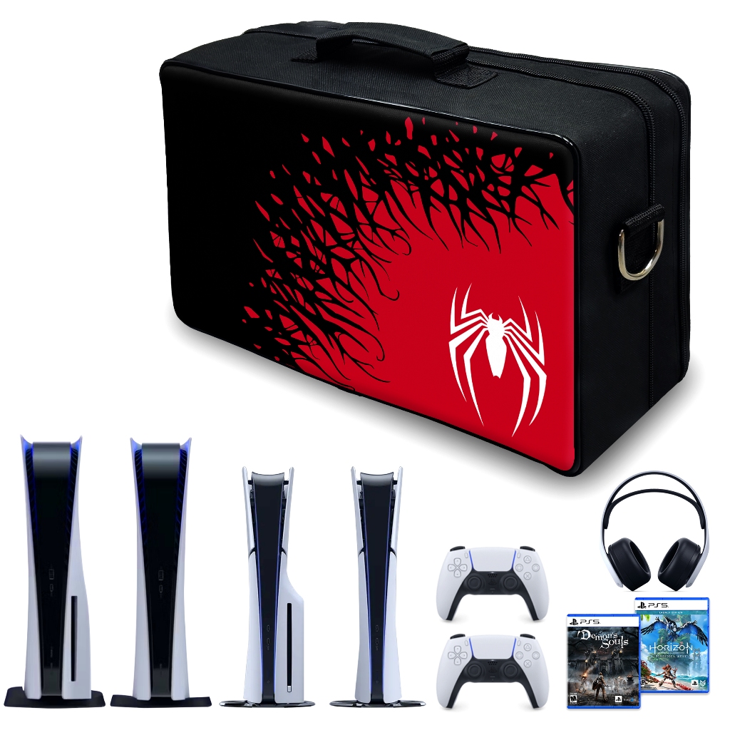 Bolsa Para Ps5 Fat Slim Pro Mochila Playstation 5 Bag - Vários | Shopee ...