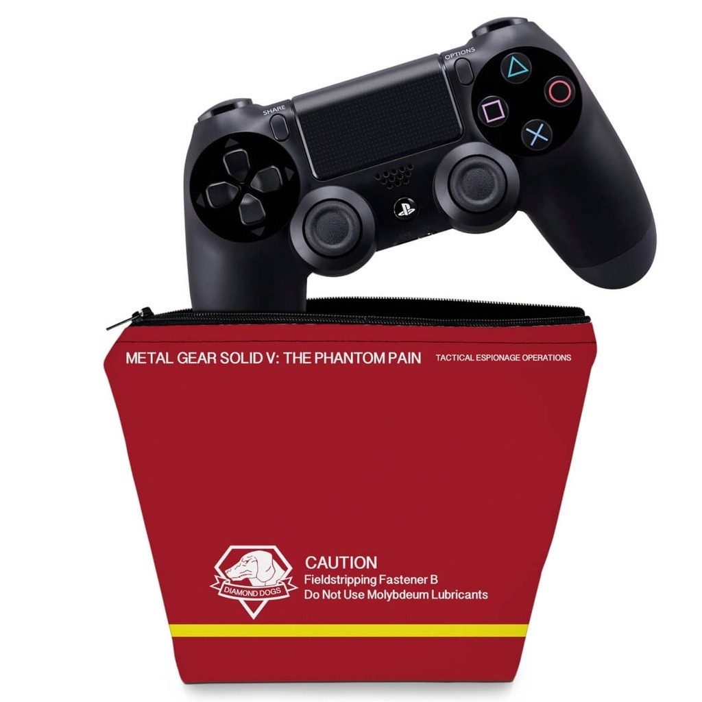 Capa PS4 Controle Case The Metal Gear Solid 5 Special Ed Pop Arte Skins