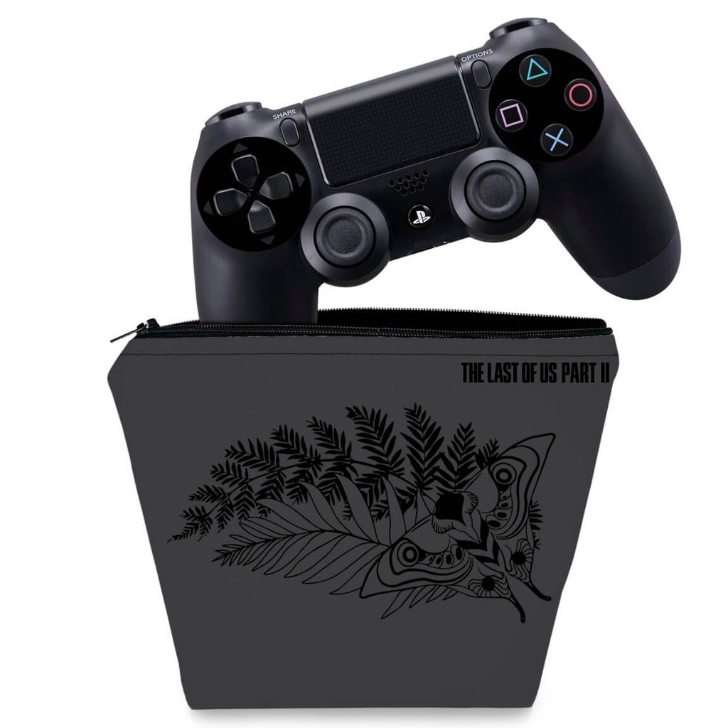 Capa PS4 Controle Case The Last Of Us Part 2 II Bundle