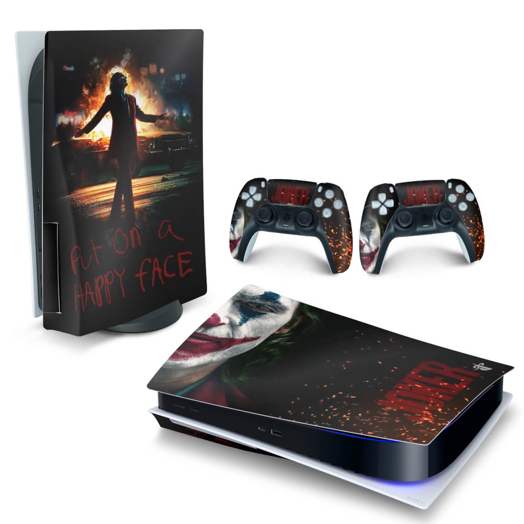Skin PS5 Horizontal Adesivo - Joker Filme | Shopee Brasil