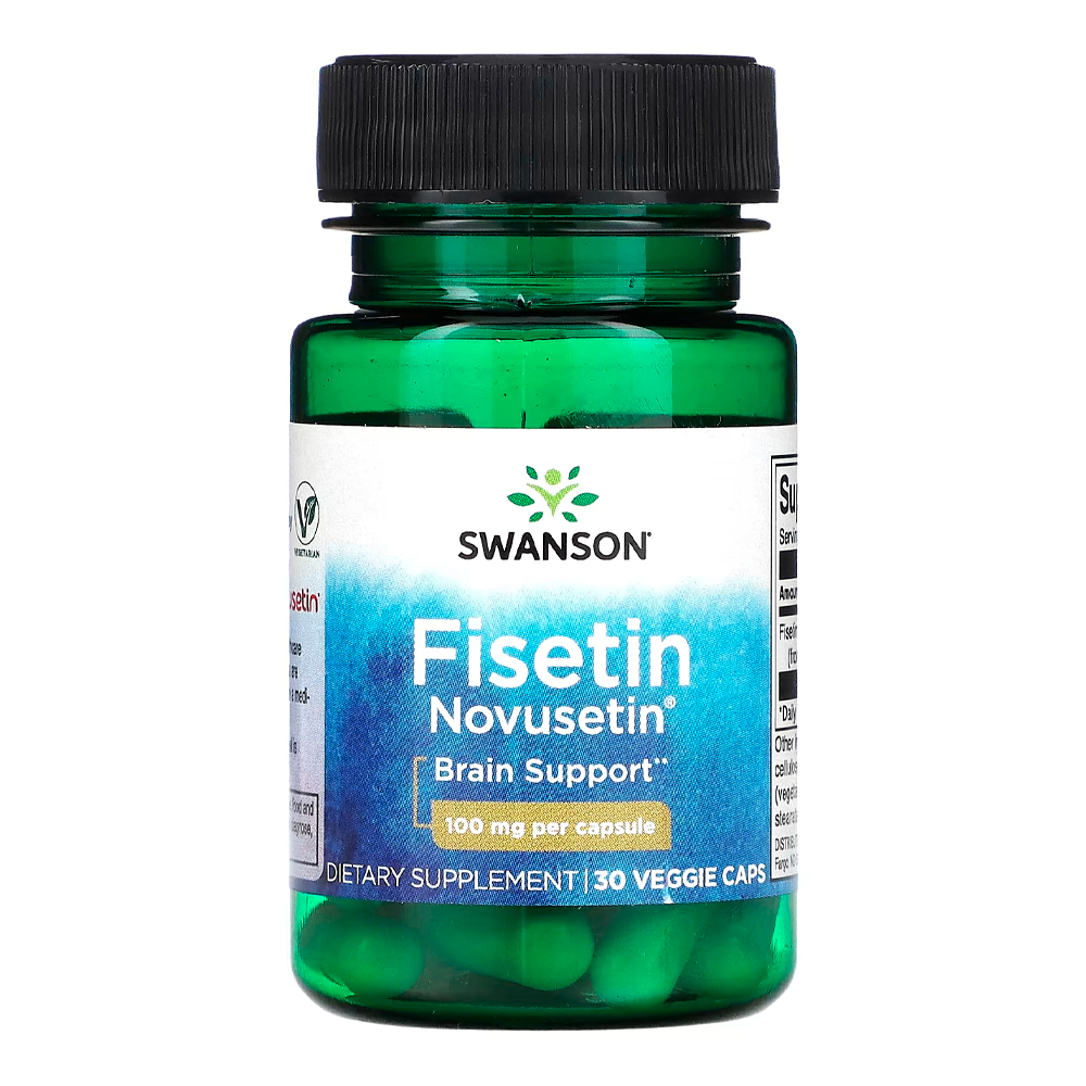 Fisetina Novusetina 100mg Swanson 30 Capsulas Importado | Shopee Brasil