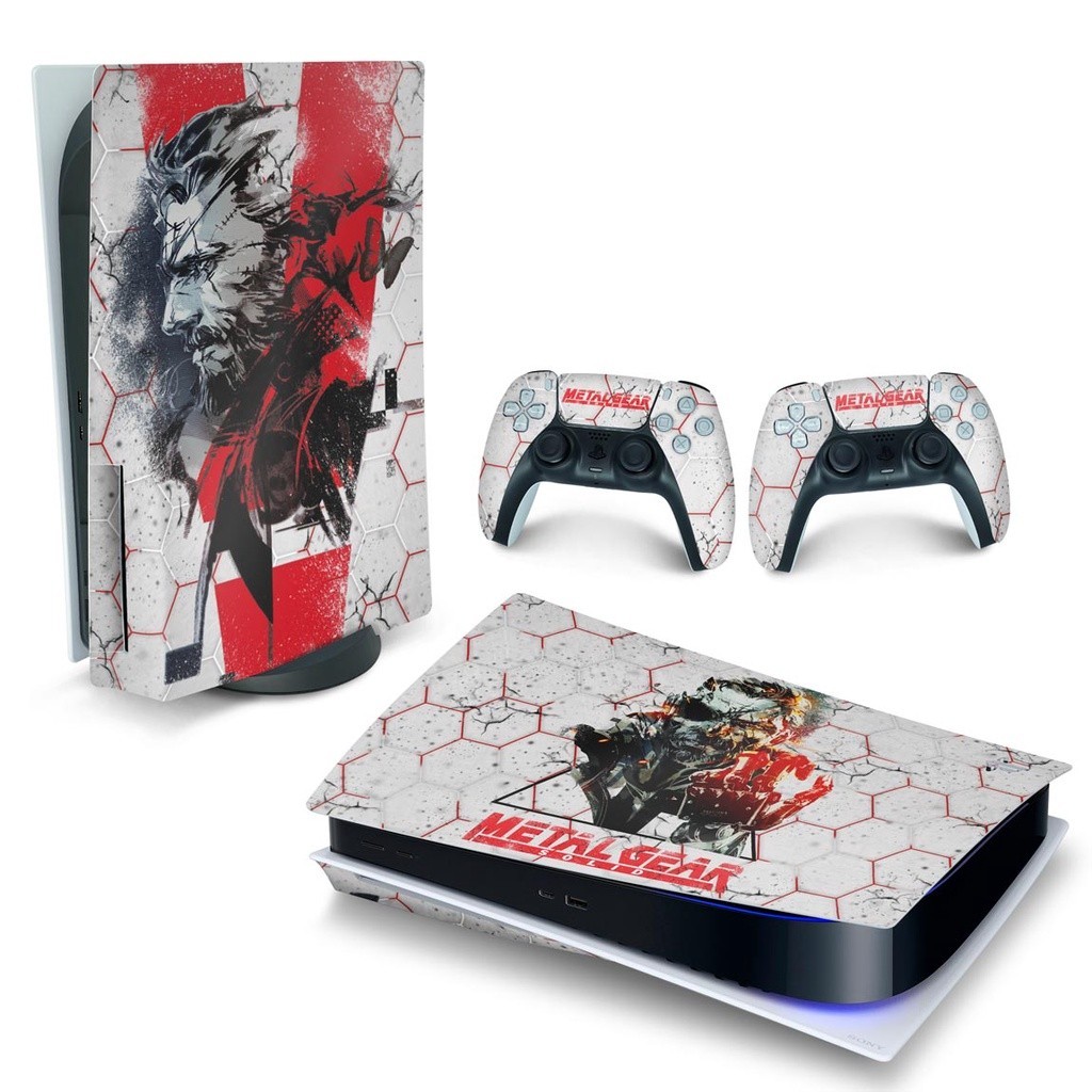 Skin PS5 Playstation 5 Adesivo Horizontal - Metal Gear Solid | Shopee ...
