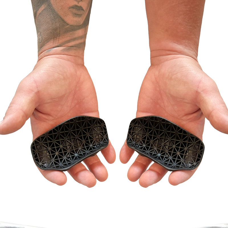 Strap Half Finger Grip Palmar Tala Musculação Unissex Borracha ...