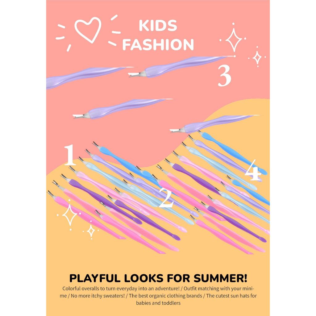 Kit Com 18 Aparador Garfo de Cutículas Cortador Removedor pele morta ...