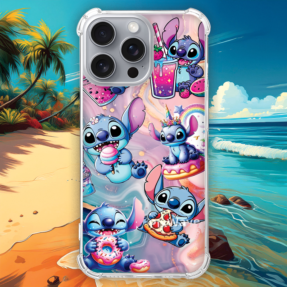 Capinha Capa (3443) STITCH COLORS para IPHONE 16,PRO,MAX,PLUS,15,14,13 ...