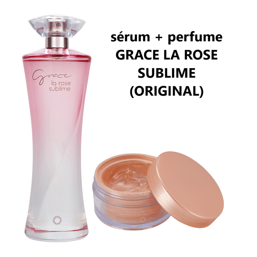 Perfume Grace La Rose Sublime + Sérum Hinode (Original) | Shopee Brasil
