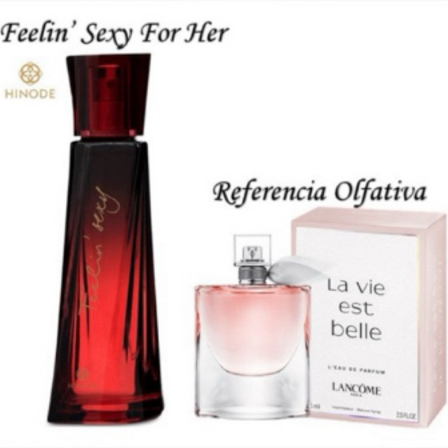 Perfume Feelin Sexy For Her 100ml Hinode (original) | Shopee Brasil
