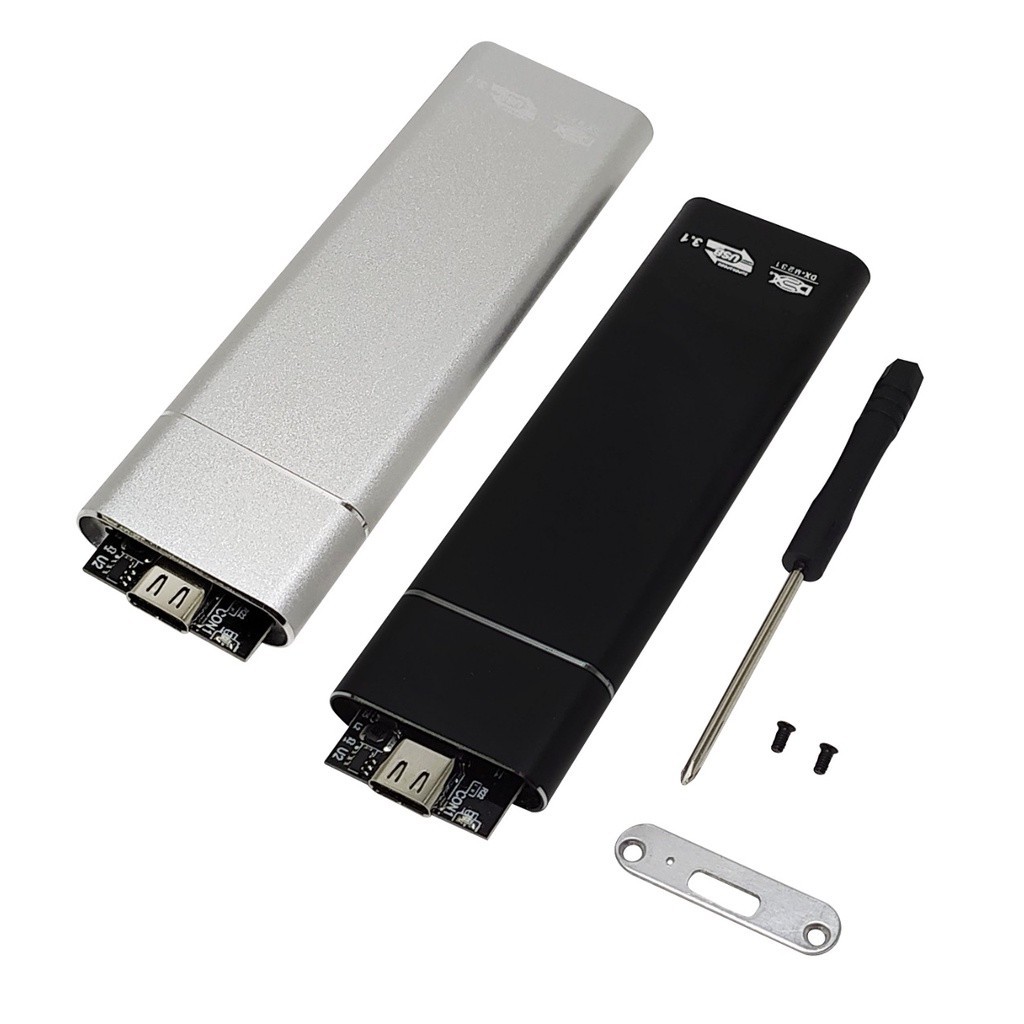 Case Adaptador Placa Ssd M2 Com Cabo Usb 3.1 E Usb Tipo-c | Shopee Brasil