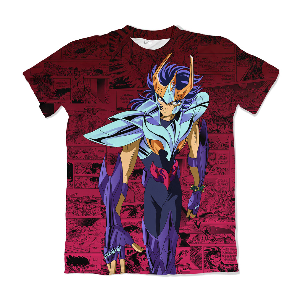 Camiseta Cavaleiros do Zodíaco - Exclusiva Ikki 2 | Shopee Brasil