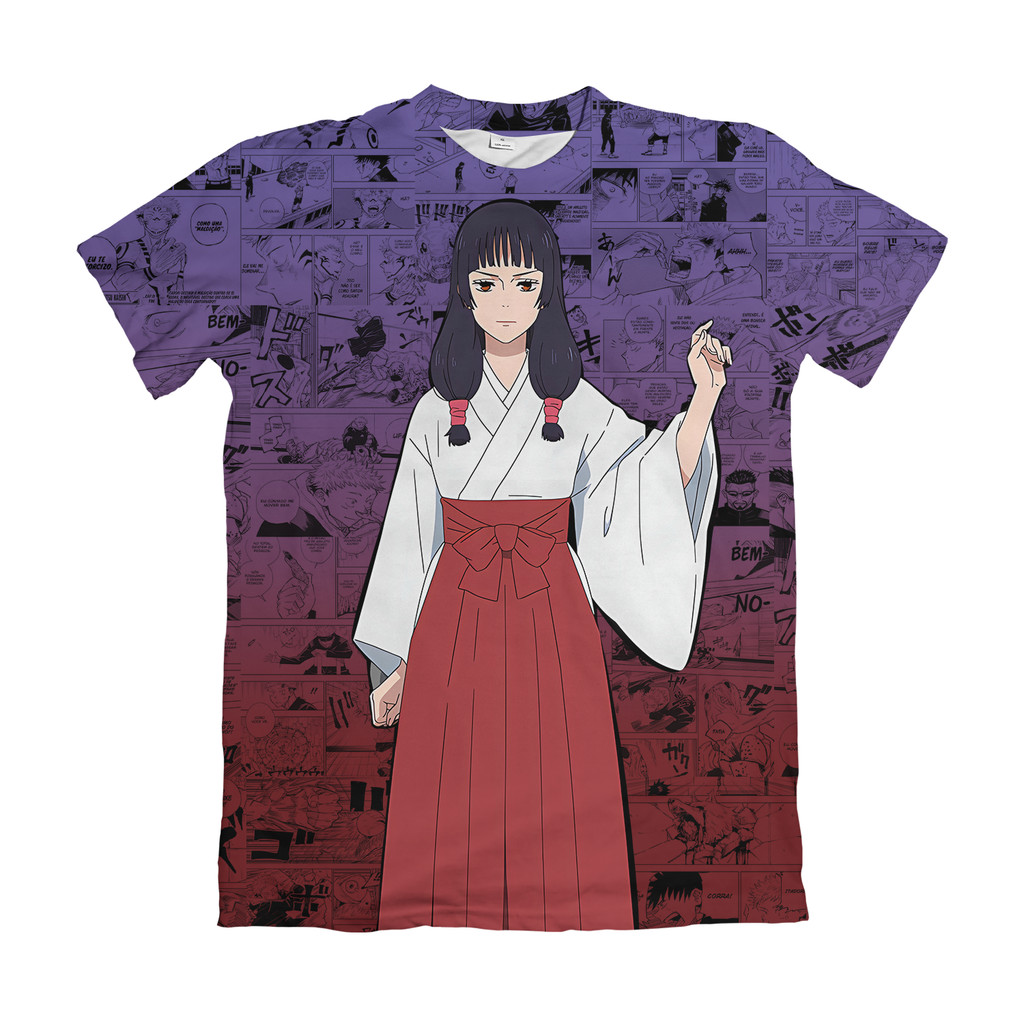 Camisa Jujutsu Kaizen - Hidden Inventory - Utahime Iori - Azul e ...
