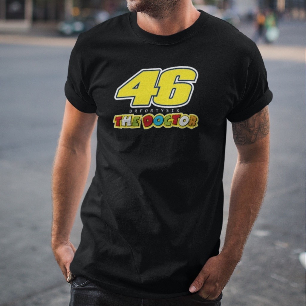 Camiseta THE DOCTOR 46 Camisa unissex premium 100% algodão estilo WPJ1 ...