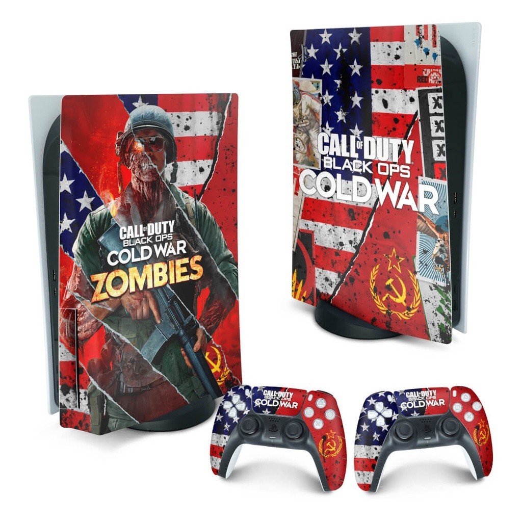Skin PS5 Fat Playstation 5 Adesivo - Call Of Duty Cold War | Shopee Brasil