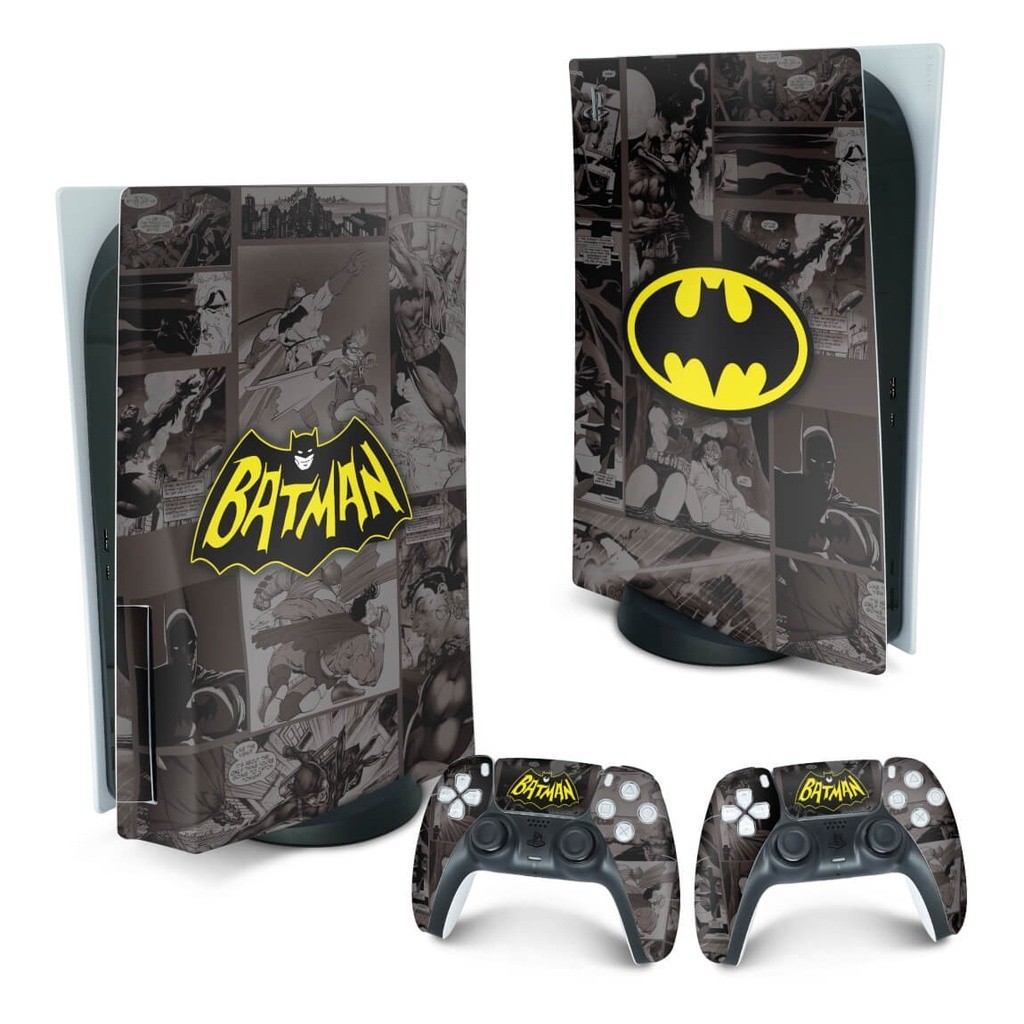 Skin PS5 Fat Playstation 5 Adesivo - Batman Comics | Shopee Brasil