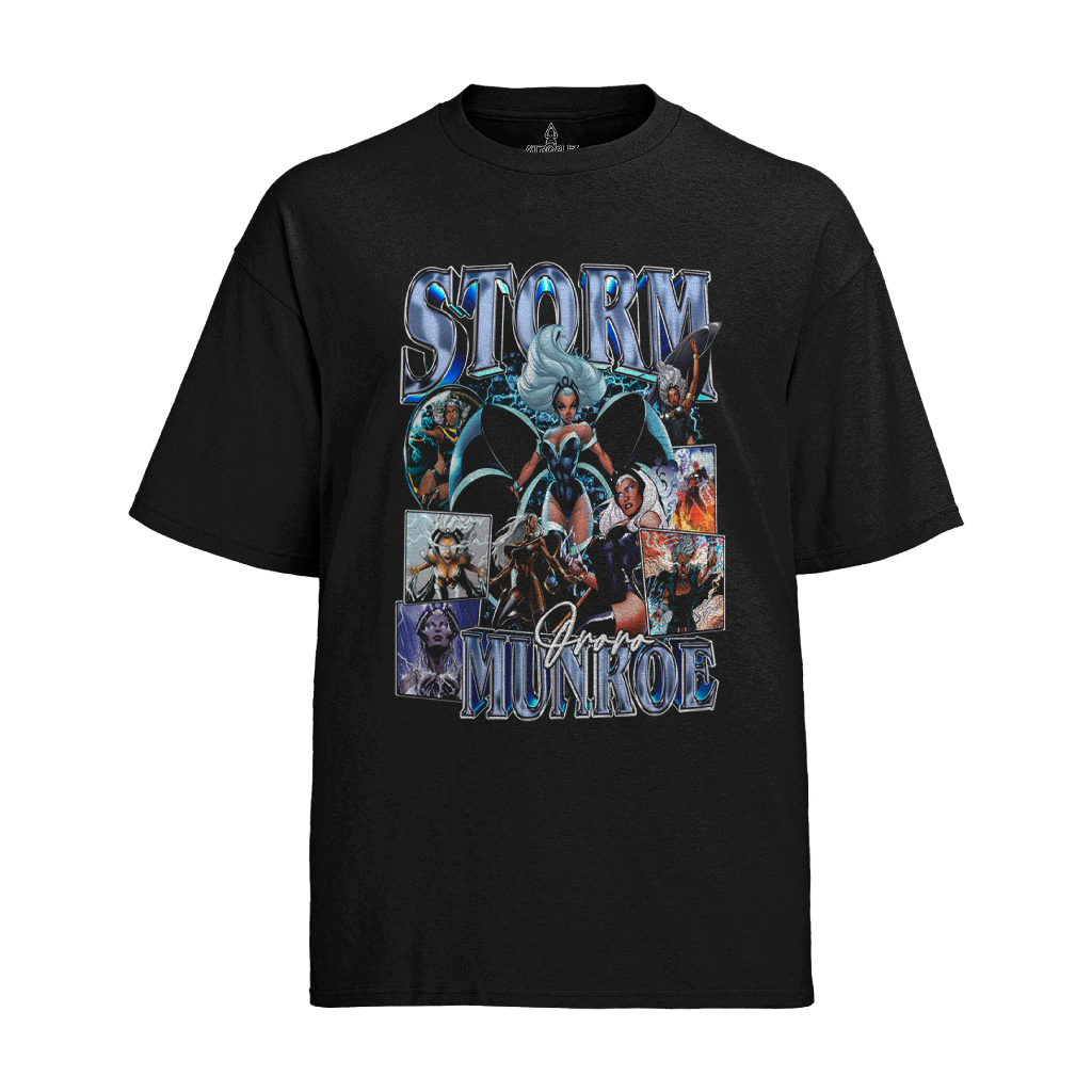 Camiseta Algodão Unissex Tshirt X Men Tempestade Storm | Shopee Brasil