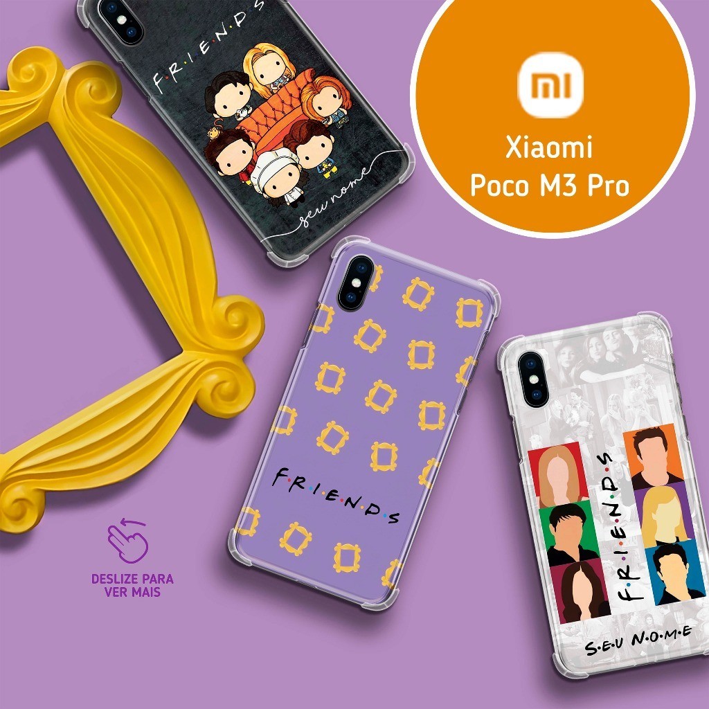 Capa Capinha - Xiaomi Poco M3 Pro - Personalizada Série Friends ...