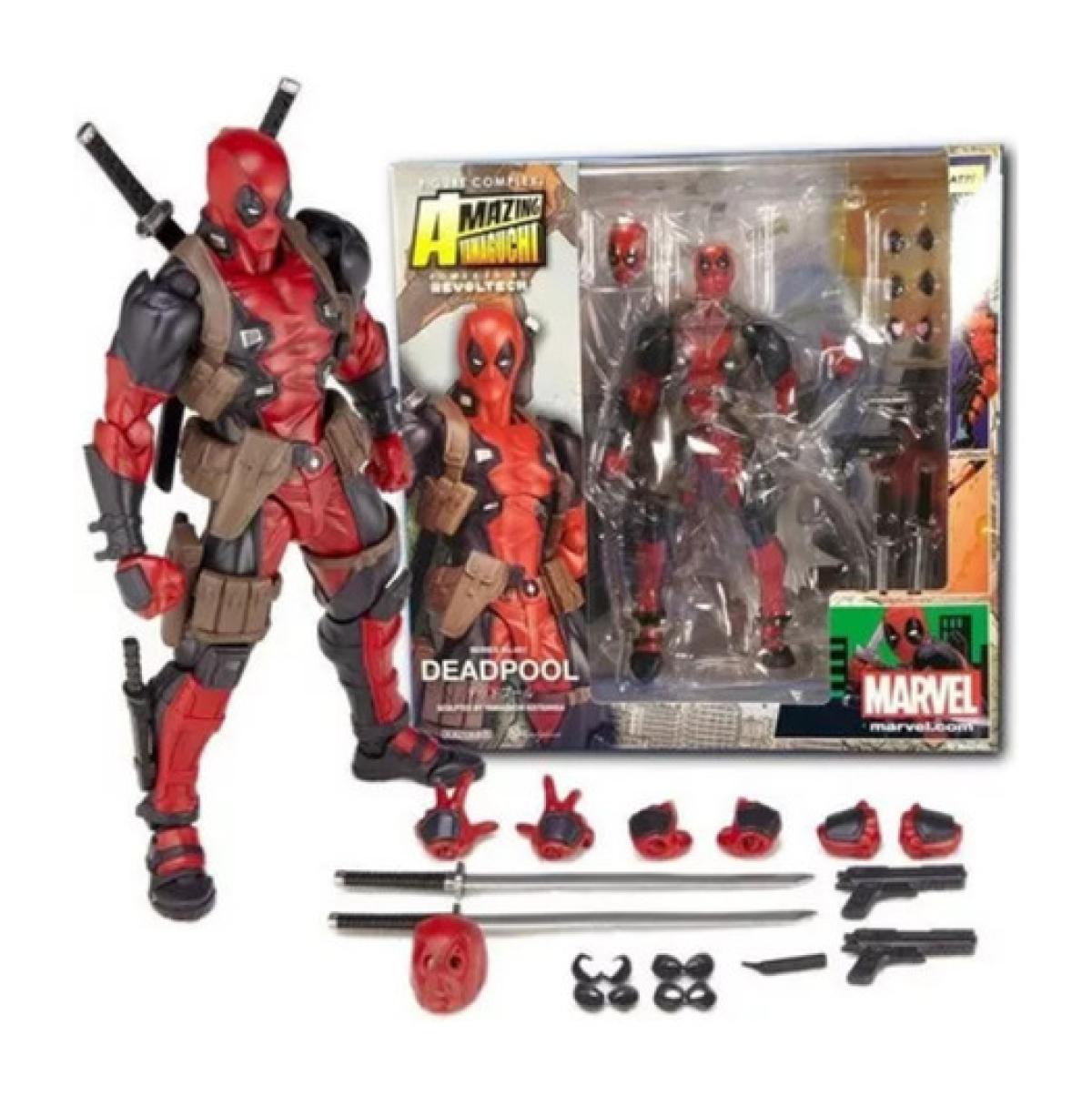 Action Figure Deadpool Articulado Boneco Deadpool X-men | Shopee Brasil