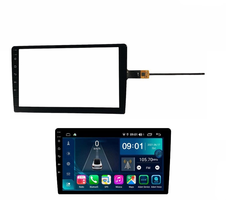 Tela Touch Screen Toque Tatil Vidro Multimidia Chinesa Capacitiva 9 Polegadas Android ra910 p99 ...