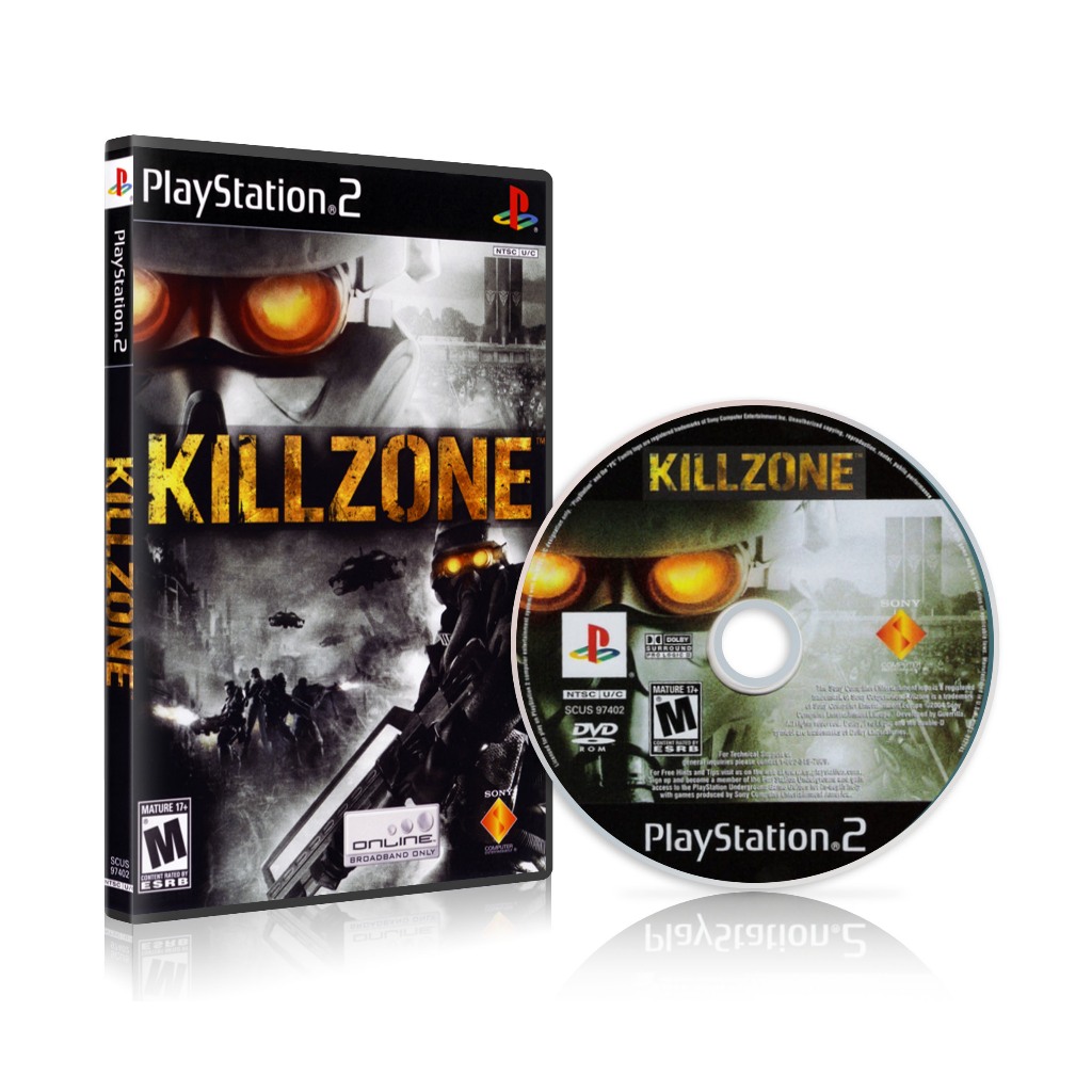 Killzone Jogo Playstation 2 / PS2 - DVD (DISCO) | Shopee Brasil
