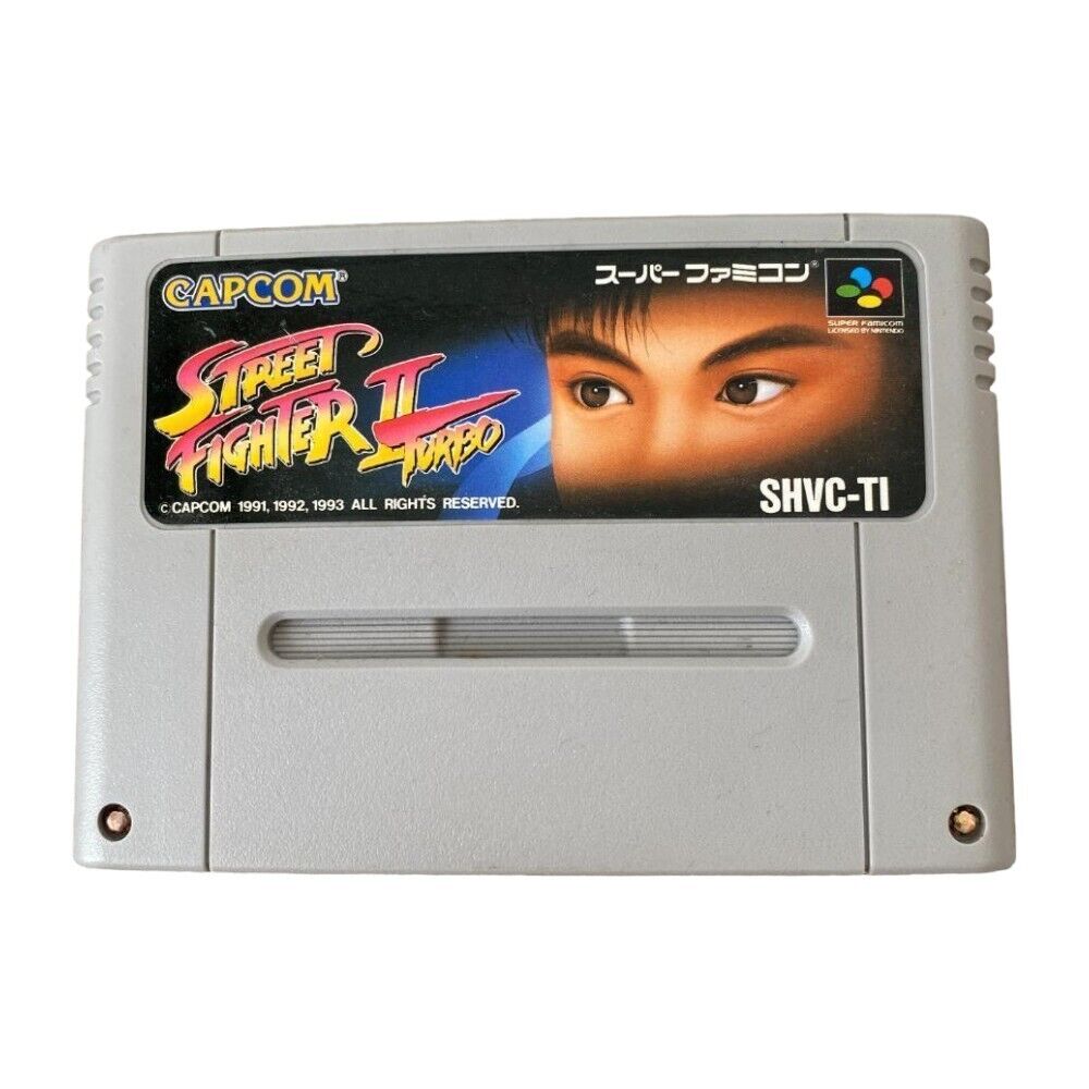 Used Super Famicom STREET FIGHTER II 2 TURBO Nintendo Cartridge Only sfc | Shopee Brasil