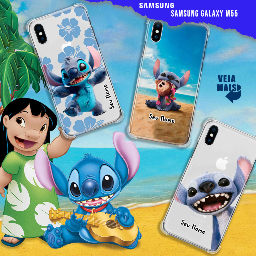 Capa Capinha - Samsung Galaxy M55 - Stitch Personalizada | Shopee Brasil