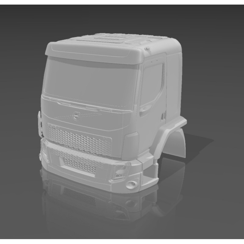 Cabine resina 3D Volvo VM 330 miniatura escala 1:32 | Shopee Brasil