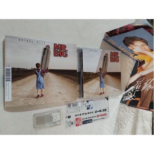 Cd Mr Big Actual Size Import Made In Japan+ Obi Ed De Luxo | Shopee Brasil