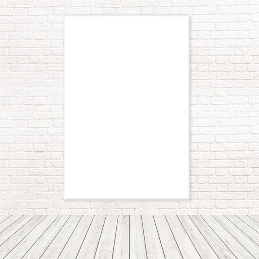 Painel Retangular Tecido Sublimado 3D Branco 1,50x2,20 WRT-5146 ...