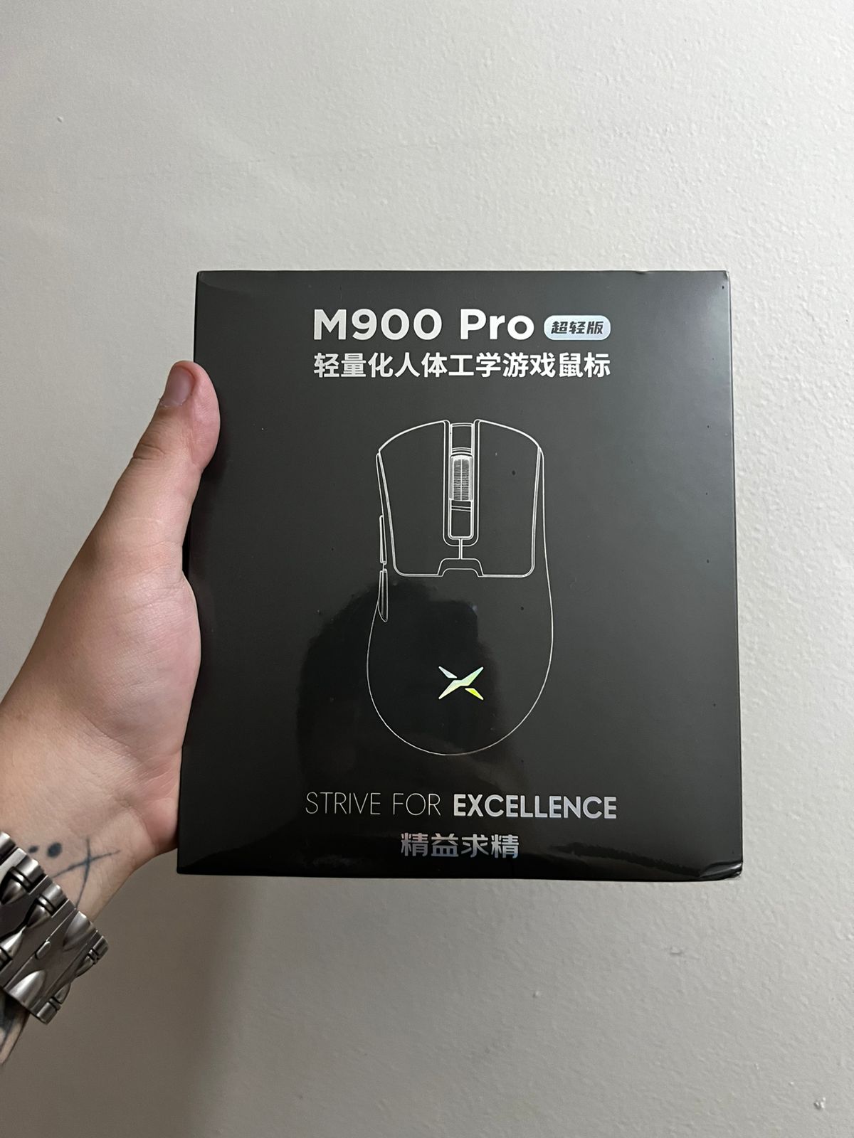 Mouse Gamer Delux M900 PRO 2.4GHz sensor PAW3395 - BRANCO | Shopee Brasil