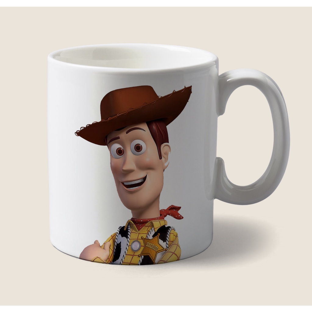 Caneca Wood Toystory pixar | Shopee Brasil
