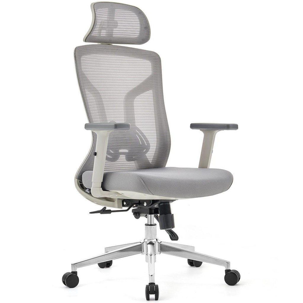 Cadeira de Escritório Dr. Office Ergo Pro, Cinza, Mesh, Altura Ajustável, DR-CH-EPR2DGH | Shopee ...
