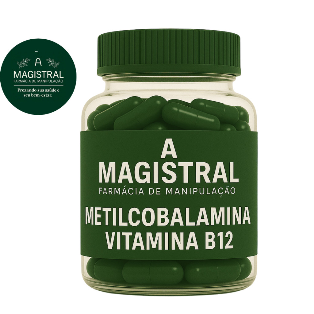 Metilcobalamina Vitamina B12 500 ou 1000mcg Envio Imediato A MAGISTRAL ...