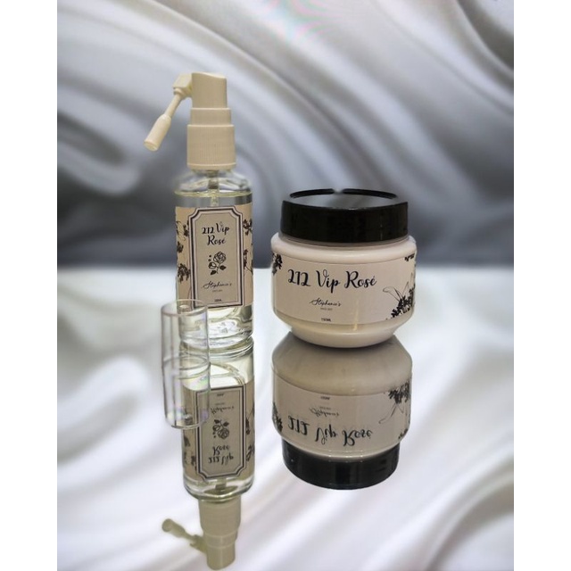 Kit 212 Vip Rose (fragrância + creme hidratante) | Shopee Brasil