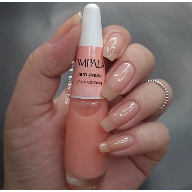 Esmalte Impala A Cor da Sua Moda Transparente Sem Pressa 7,5 ml ...