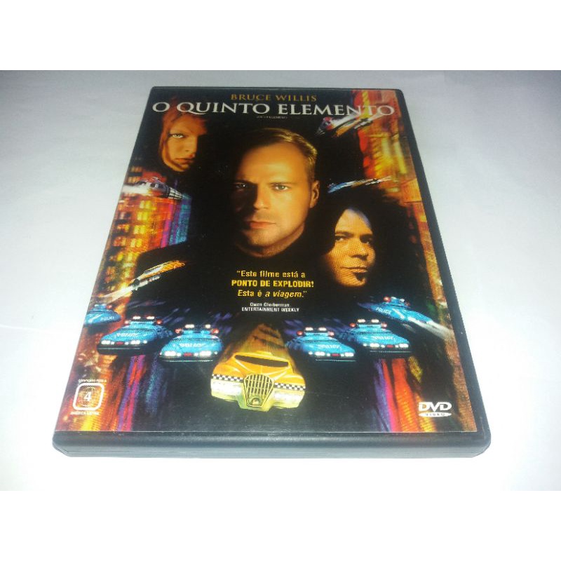 Dvd - O Quinto Elemento - 1997 - Bruce Willis - Gary Oldman - Luc ...