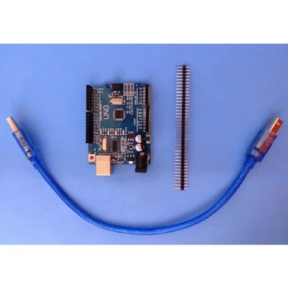 Placa Uno R3 Atmega328p Ch340g Com Cabo E Case Arduino | Shopee Brasil