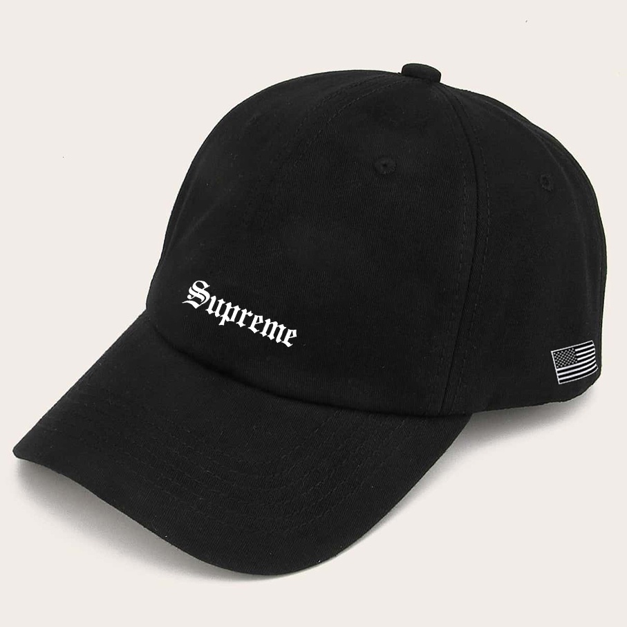 Boné masculino baseball Supreme Estilo Swag bone preto original Tribos ...