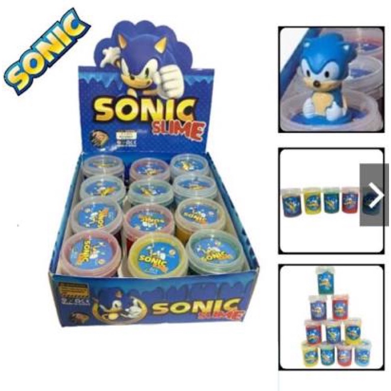 12 Slime Sonic com Surpresa | Shopee Brasil