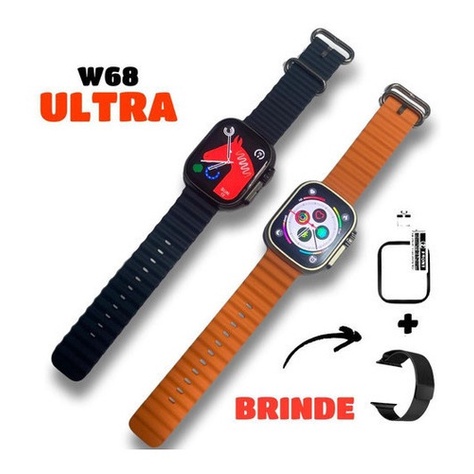 Smartwatch W68 Ultra Series 8 Nfc Tela 2,0 Original Lacrado | Shopee Brasil