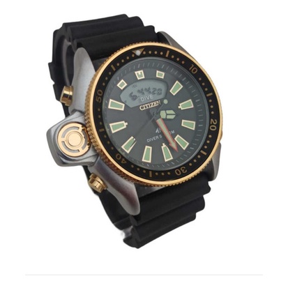Relógio Citizen Aqualand - Série Ouro Jp2004 | Shopee Brasil