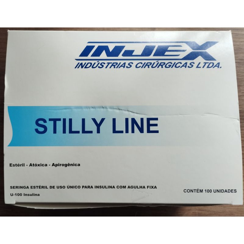 Seringa para insulina 1ml Injex | Shopee Brasil