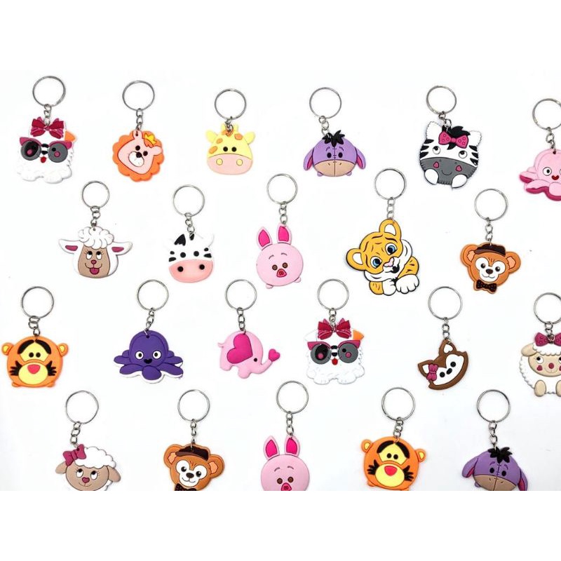 chaveiro de animais fazenda zoológico safari bichos lembrancinha festa | Shopee Brasil