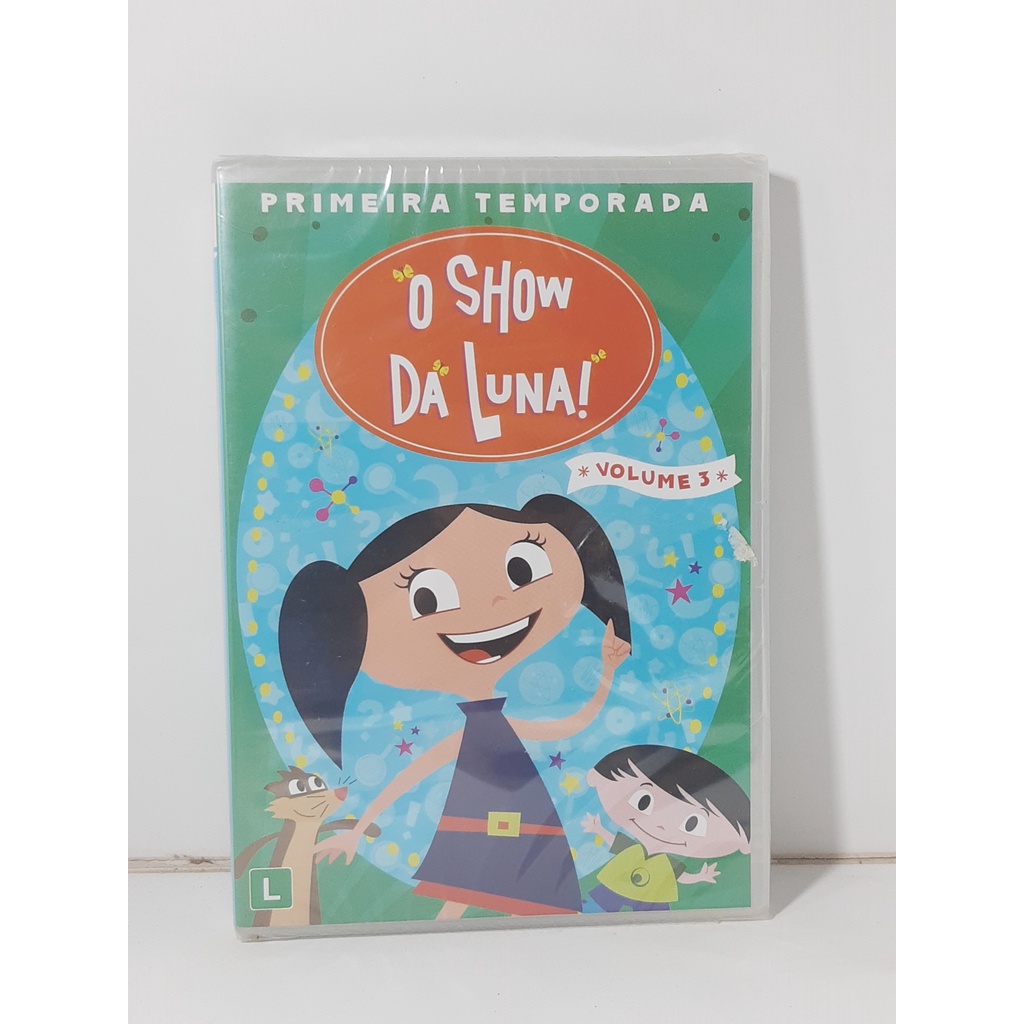 DVD O show da Luna 1 temporada vol 3 (lacrado) | Shopee Brasil