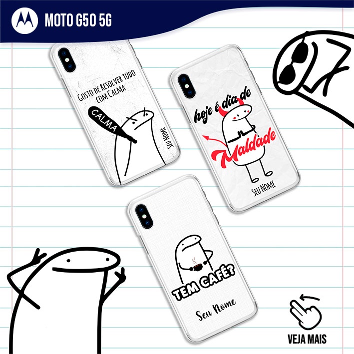 Capa Capinha - Moto G50 - 5G - Meme Flork Personalizado | Shopee Brasil