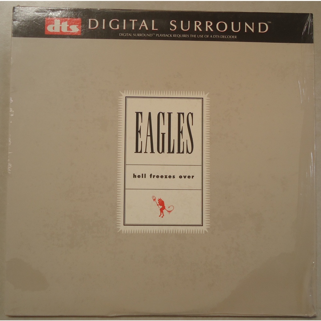 Ld Laserdisc Eagles 1994 Hell Freezes Over, Dts digital Surround ...